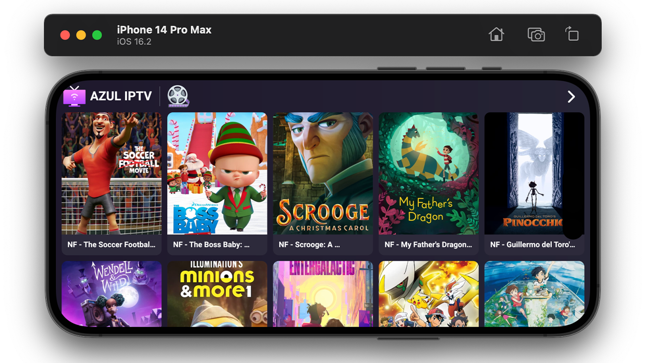 AZUL IPTV XTREAM, Multiple Format, Flutter AppMobile & Android TV, Admob by Azul_Mouad